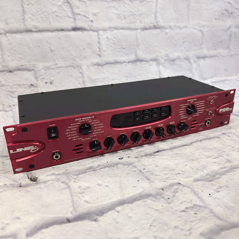 Line 6 Pod Pro Rack Multi Effect and Amp Modeler | Reverb