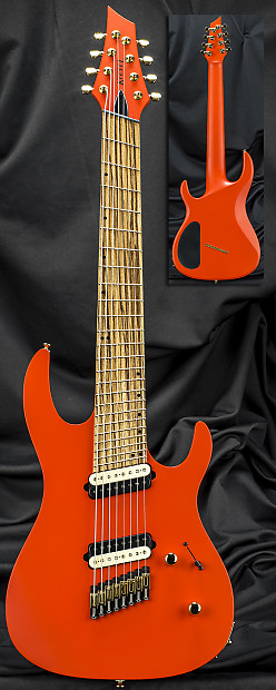 Kiesel Carvin DCM8 Eight 8 String Multiscale Fanned Fret | Reverb