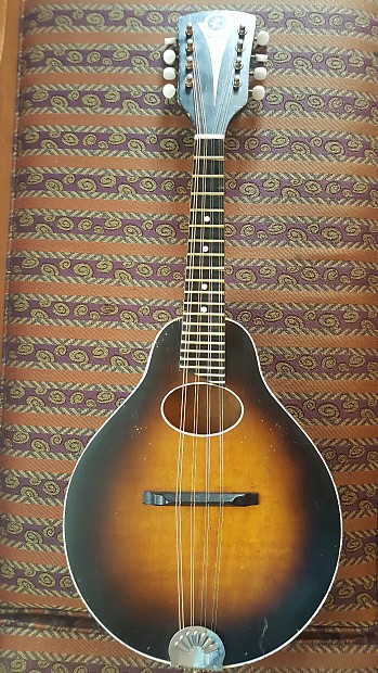 60's Kay Mandolin Oval Hole A Style | Reverb