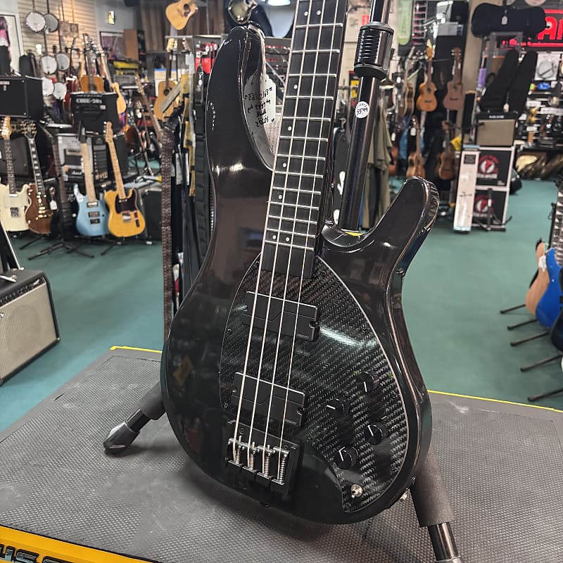 KLOS Apollo Bass 2023 - Metallic Black - Carbon Fiber Neck - | Reverb