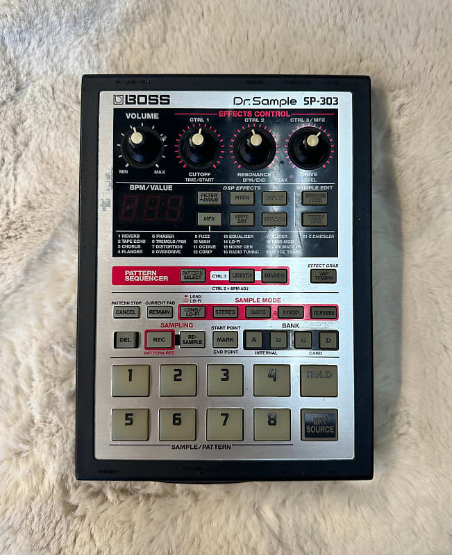 Used Boss Dr. Sample SP-303 w/Smart Card | Reverb