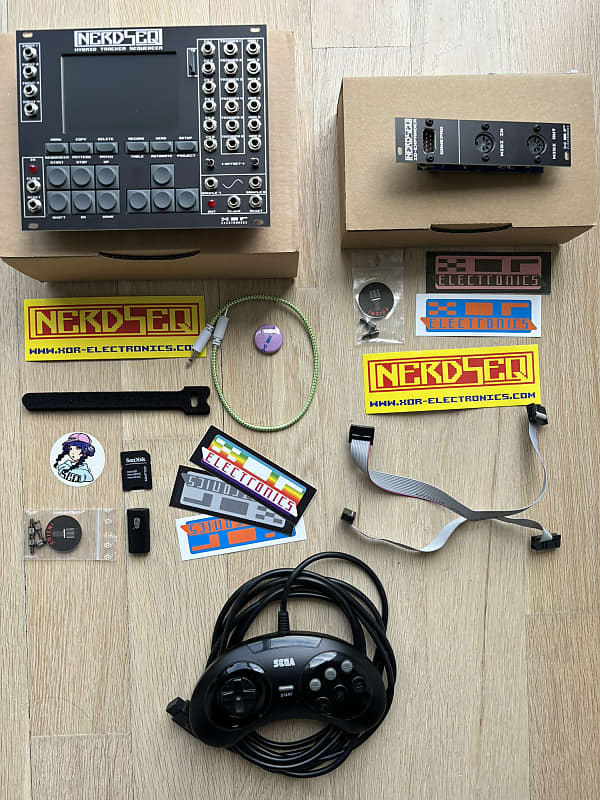 XOR Electronics Nerdseq w/ IO Expander and SEGA controller | Reverb