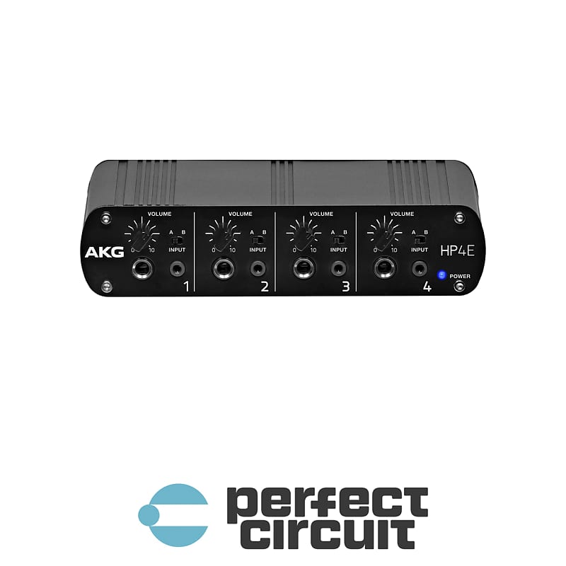 AKG HP4E 4-Channel Headphone Amplifier [DEMO] | Reverb