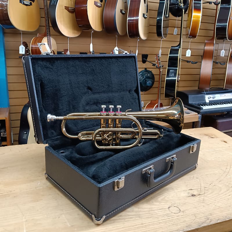 Conn 18A Director Early-80s Brass Bb Cornet w/ Case - Made in | Reverb