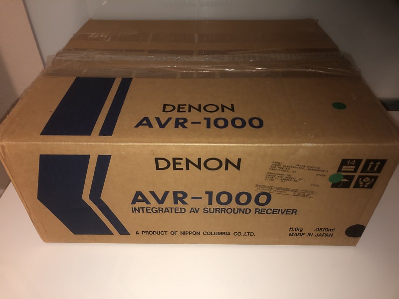 Denon AVR-1000 Stereo AV Receiver with Dolby Pro Logic | Reverb