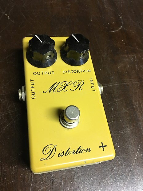 MXR Distortion Plus 1970s Vintage Yellow | Reverb