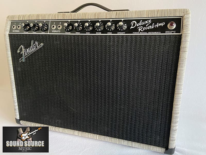 Fender FSR '65 Deluxe Reverb 2019 Chilewich Chalk, 1 of 75 | Reverb