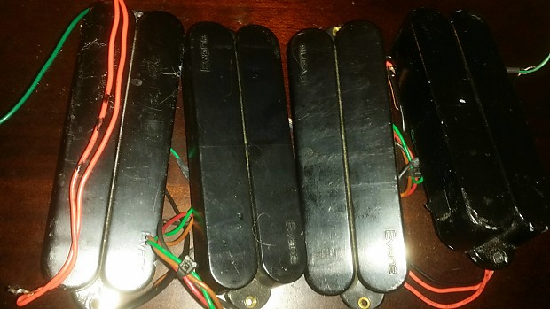 Evans 9 String Guitar Pickups Super Rare and Custom Lot of 4 | Reverb