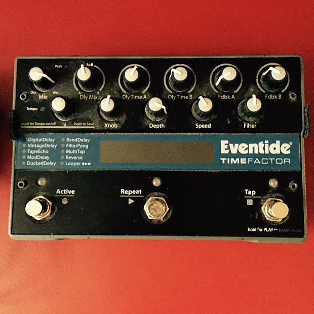 Eventide TimeFactor Blue and Black | Reverb