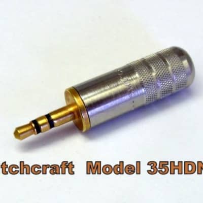 Switchcraft Type 850X 0.101" Micro Plug with Black Body | Reverb