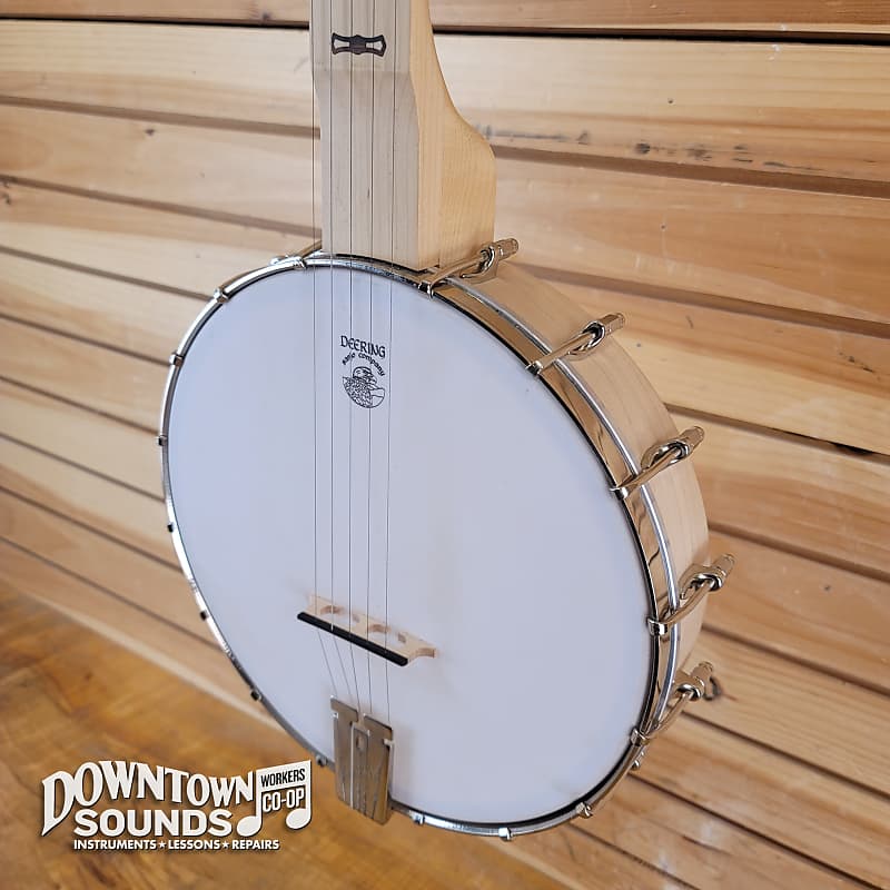 Deering Goodtime G-FG-SG Fretless Banjo with Scooped Neck and | Reverb