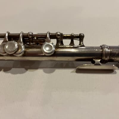 Aubert Solid Silver Piccolo 1940s - Silver | Reverb