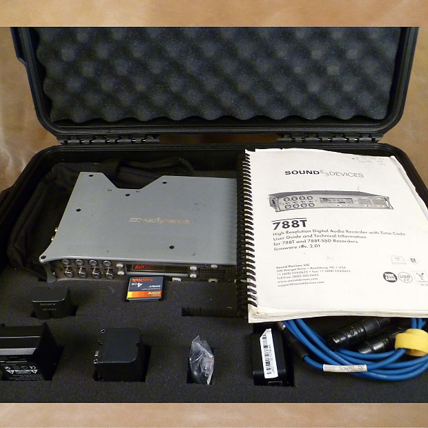 Sound Devices 788T-SSD Portable Audio Recorder, CL-WiFi, | Reverb