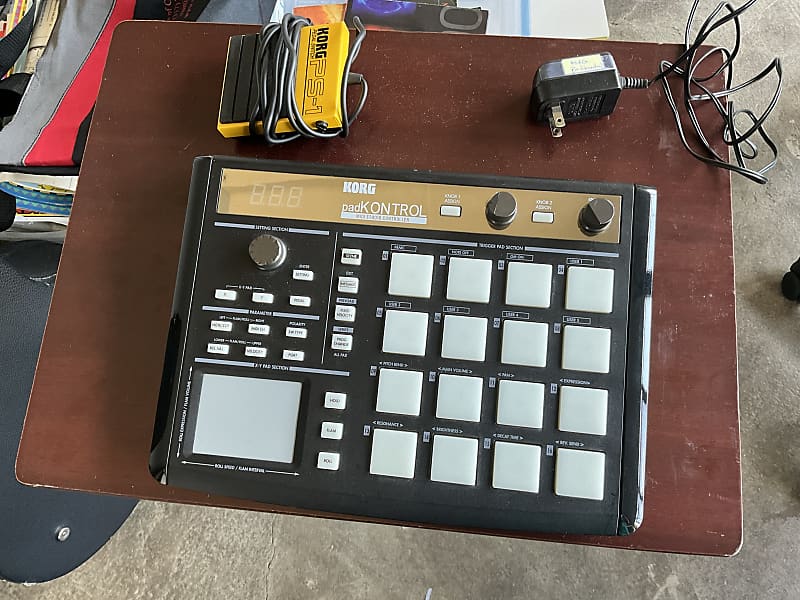 Korg padKONTROL USB Drum Pad Studio Controller + Kick Drum | Reverb