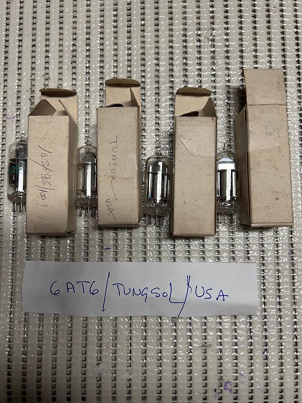 Tung-Sol 6AT6/EBC90 (lot of 4 tubes ) | Reverb