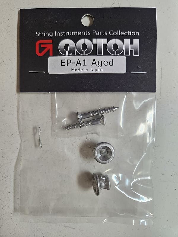 Gotoh Gibson Style Strap Buttons - Aged | Reverb