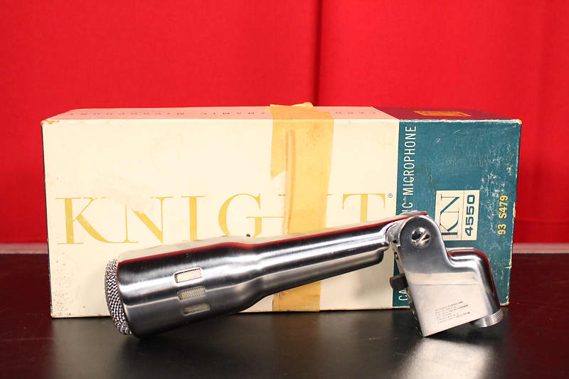 1950s Knight KN4550 Cardoid Dynmaic Microphone | Reverb