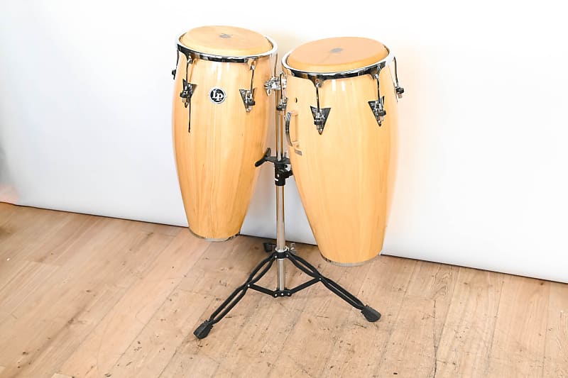 LP Classic II Series Conga and Quinto Set with Stand CG01GRA | Reverb