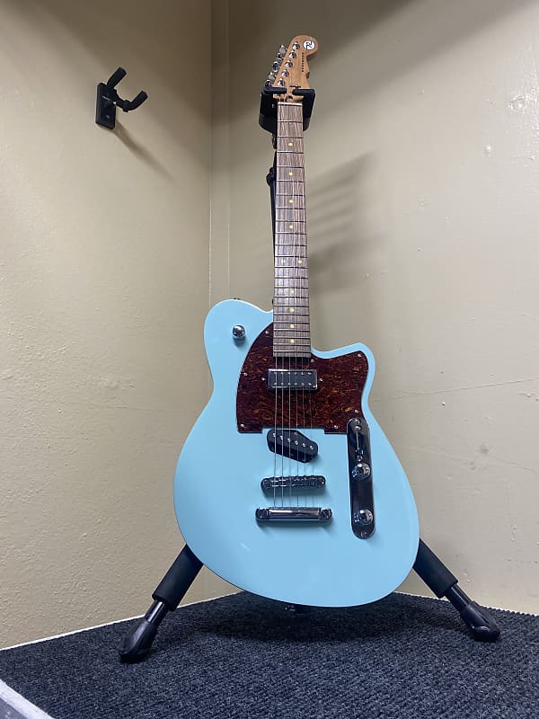 Reverend Buckshot Electric Guitar Chronic Blue | Reverb