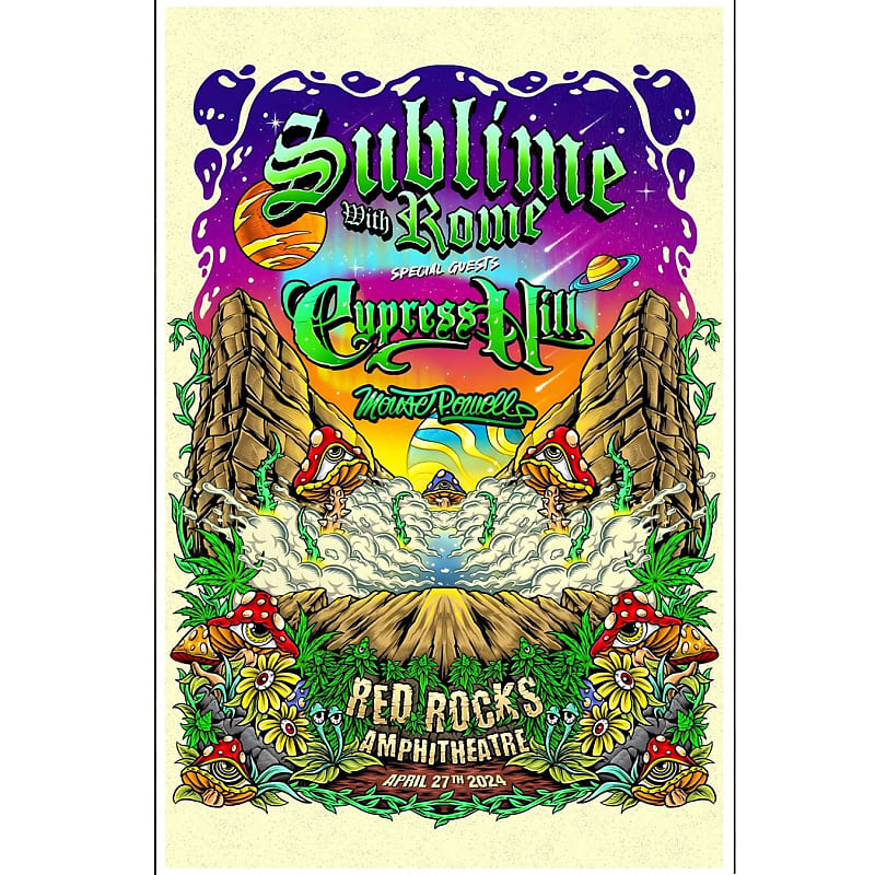 SUBLIME WITH ROME | CYPRESS HILL Red Rocks Amphitheater 2024 | Reverb