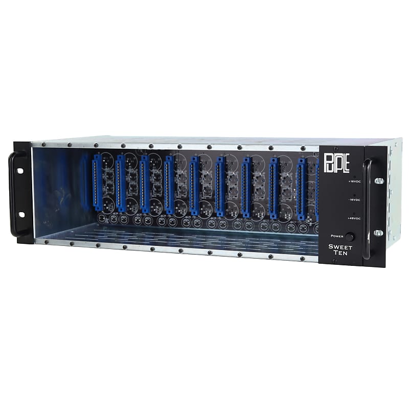 Purple Audio Sweet Ten-Slot 500 Series Rack #0000736 (Used) | Reverb