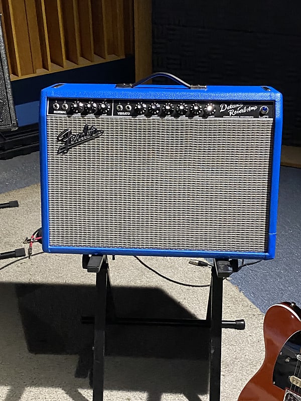 Fender Deluxe Reverb Circa 2010 - Blue | Reverb