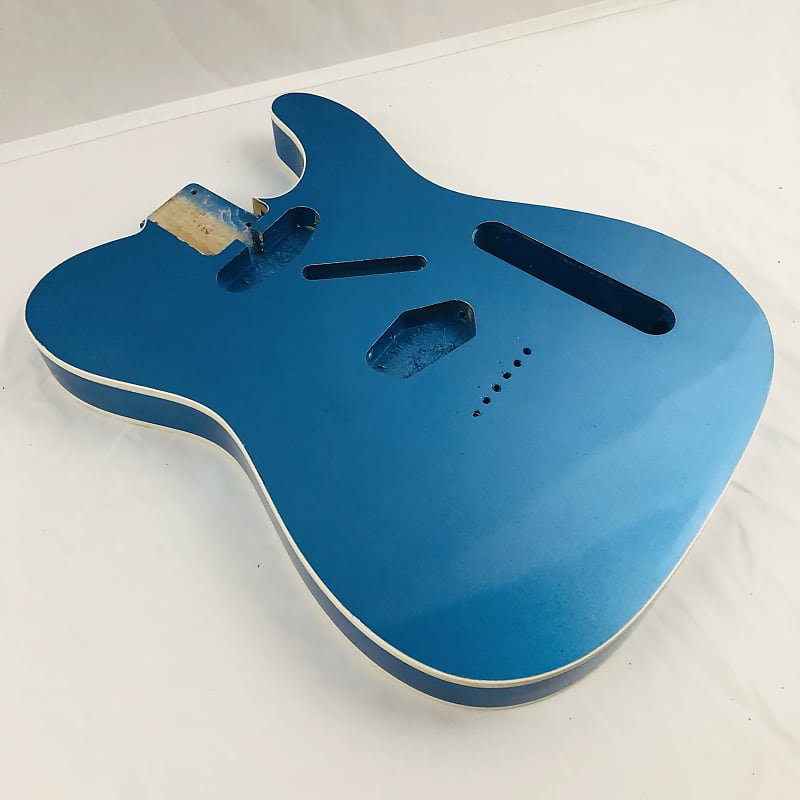 MJT Telecaster Double Bound Lake Placid Blue Body 2017 Lake | Reverb