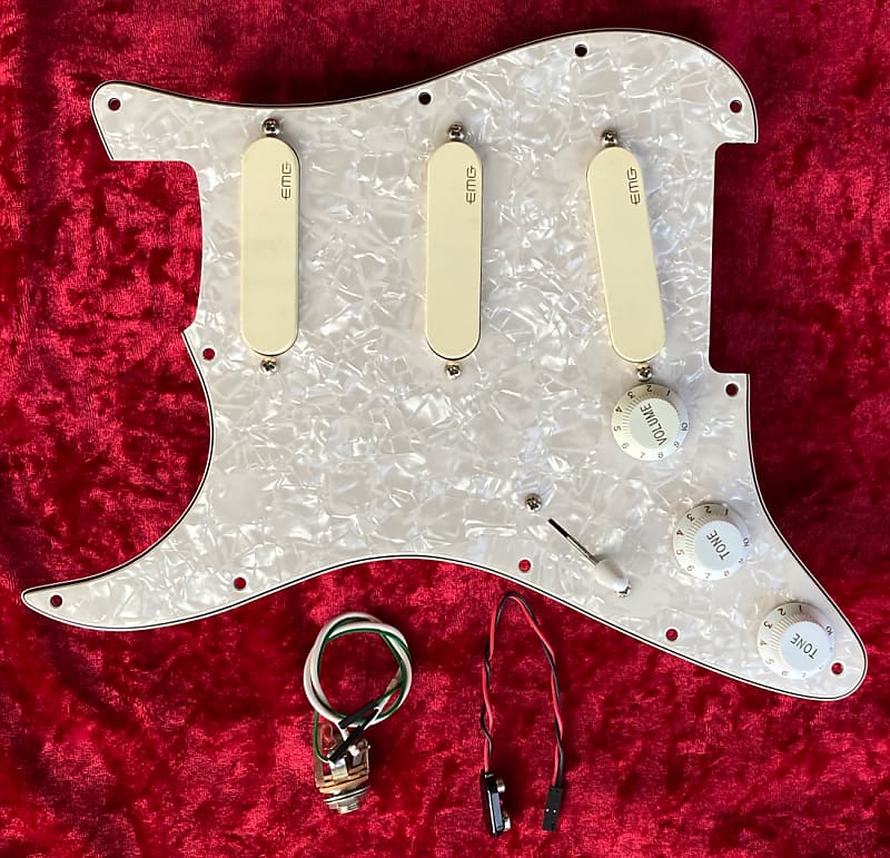 EMG Pro Series DG20-LH David Gilmour Prewired Pickguard Left | Reverb