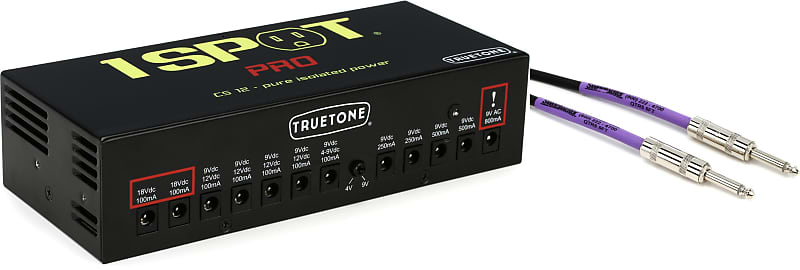 Truetone 1 SPOT PRO CS12 12-output Isolated Guitar Pedal | Reverb
