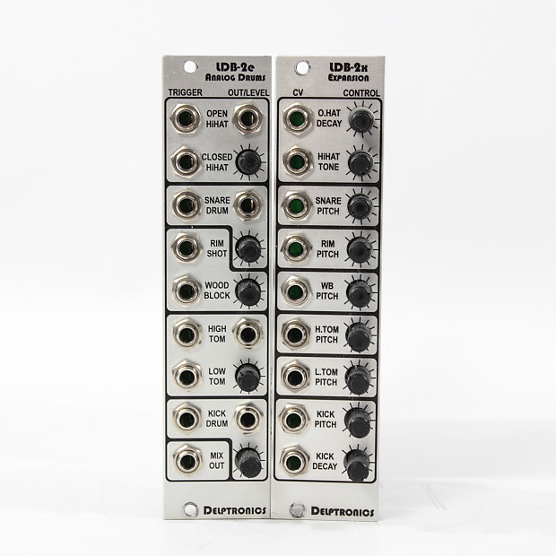 Delptronics LDB-2E & 2X Eurorack Drum Module | Reverb Canada