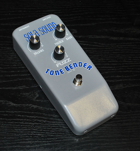 Sola Sound Tone bender MKIV Grey NKT OC84 Transistors | Reverb