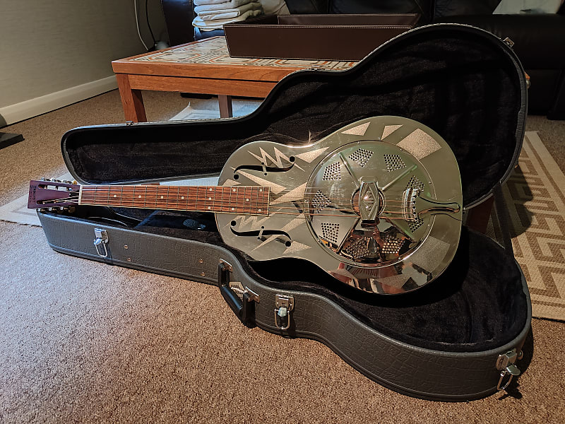 Michael Messer Lightning Resonator 2011 - Nickel Plated Brass | Reverb