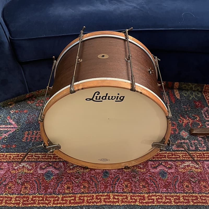 1933 Ludwig & Ludwig 18x12” bass drum | Reverb