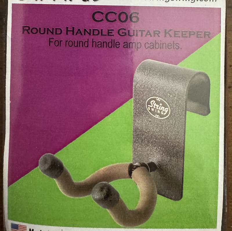 String Swing Stage Guitar Hangers CC06 - Black | Reverb