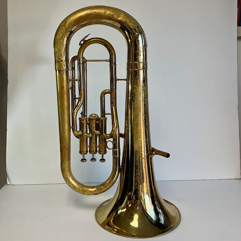Jupiter SEP468 3-valve euphonium 1995 lacquered brass | Reverb