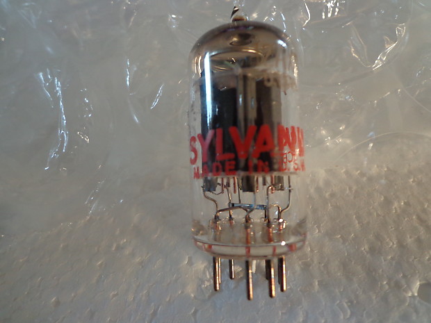 Sylvania 12AX7 long plate | Reverb