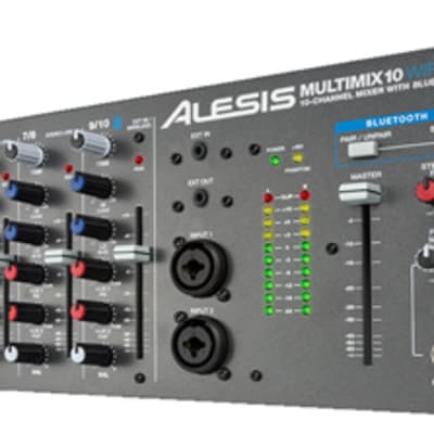 Alesis Multi Mix 10 Channel BT Rack Mount Mixer | Reverb