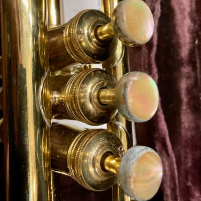 F. Besson MEHA Trumpet w/ 2 Original Mouthpieces & Hardshell | Reverb