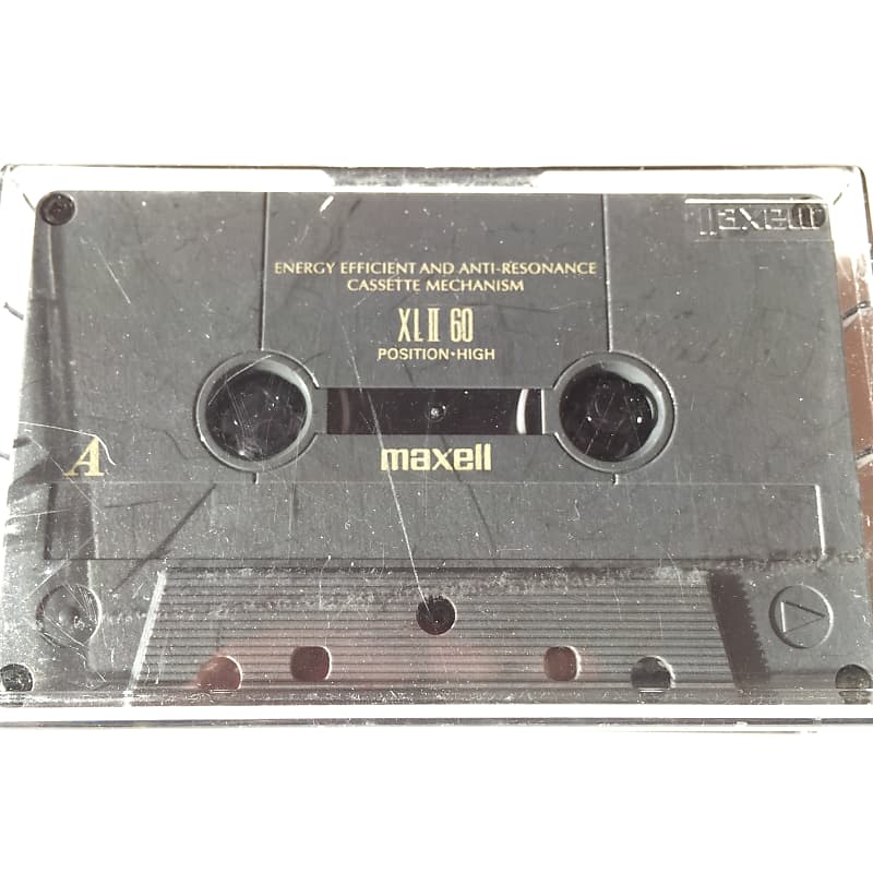 Maxell XLII-S Cassette Tapes 60 Minute 5 Count | Reverb