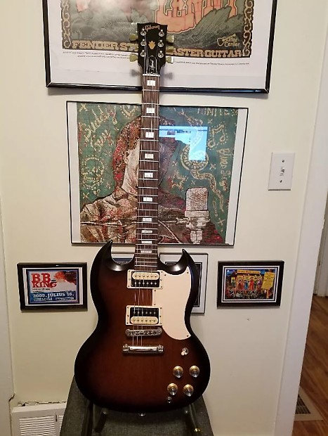 Gibson 2017 SG Special Zebra '57 classics, Satin Vintage | Reverb