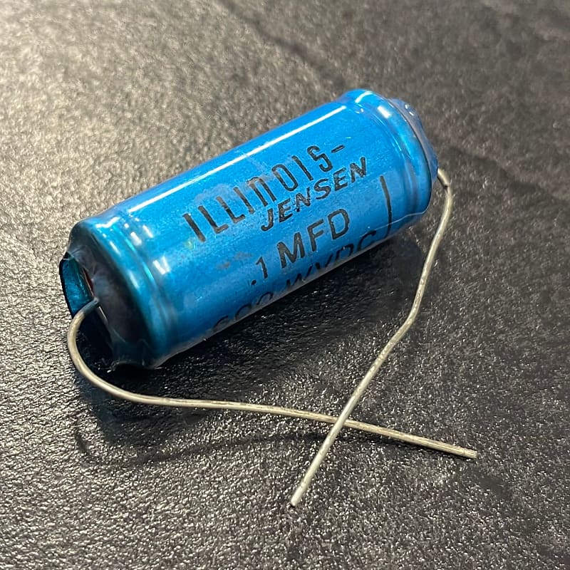 New Old Stock Jensen .1 MFD 600 WVDC Type OA Capacitor | Reverb