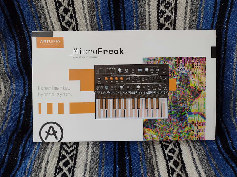Arturia Microfreak in box with microphone | Reverb