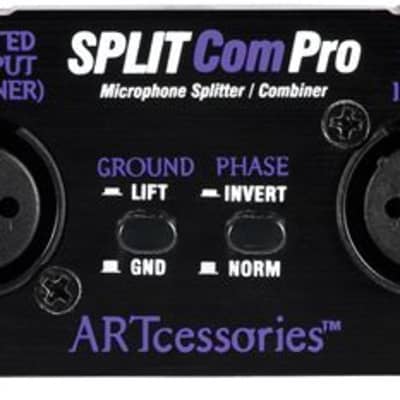 ART Splitcom Pro 2 Way Microphone Splitter and Combiner | Reverb