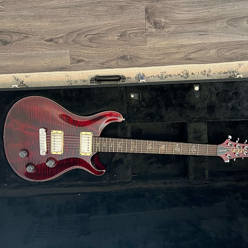 PRS Custom 22 2010 (20th Anniversary) Fire Red Burst | Reverb