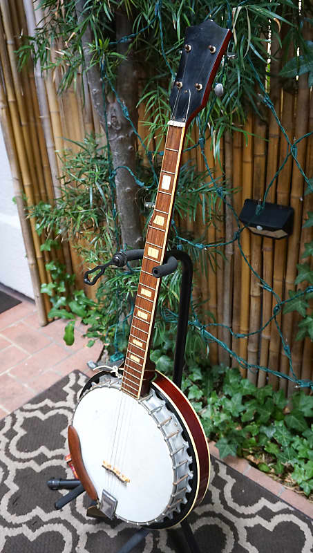 *RARE* HONDO BJ12 5 string Resonator Banjo - Made in Korea | Reverb