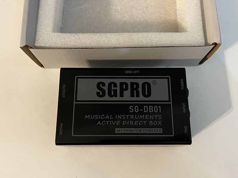 SGPRO SG-DB01 Active direct box, Recording signal DI box | Reverb