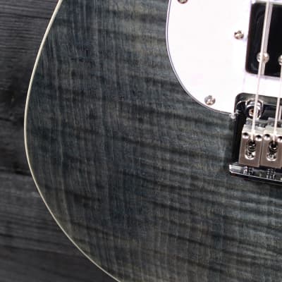 Jet JS-450 TBK Transparent Black Electric Guitar Deluxe Gig | Reverb