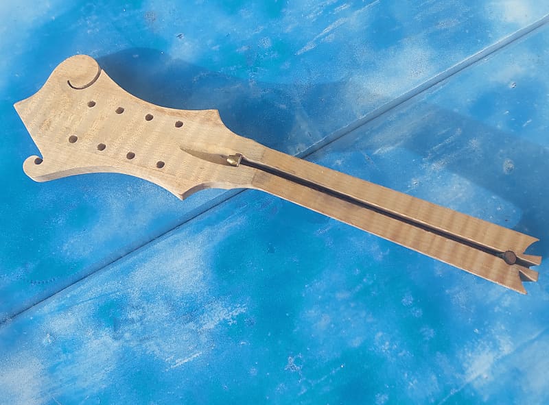 NOS Gibson neck blank F-5 mandolin 1975-1977 Kalamazoo flamed | Reverb