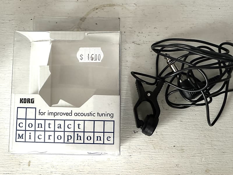 Korg CM 100L (Contact Microphone) 2000s | Reverb