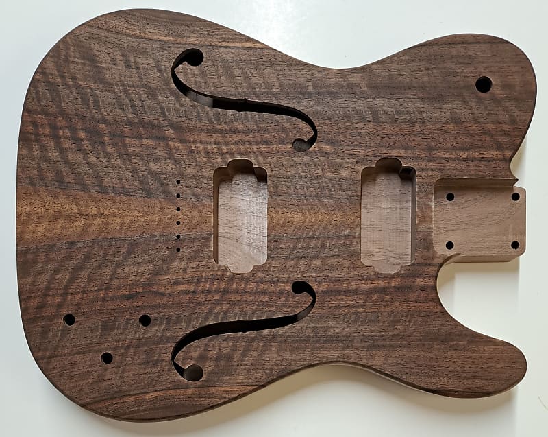 Shepard Custom Guitars Custom Telecaster Body Semi-hollow | Reverb